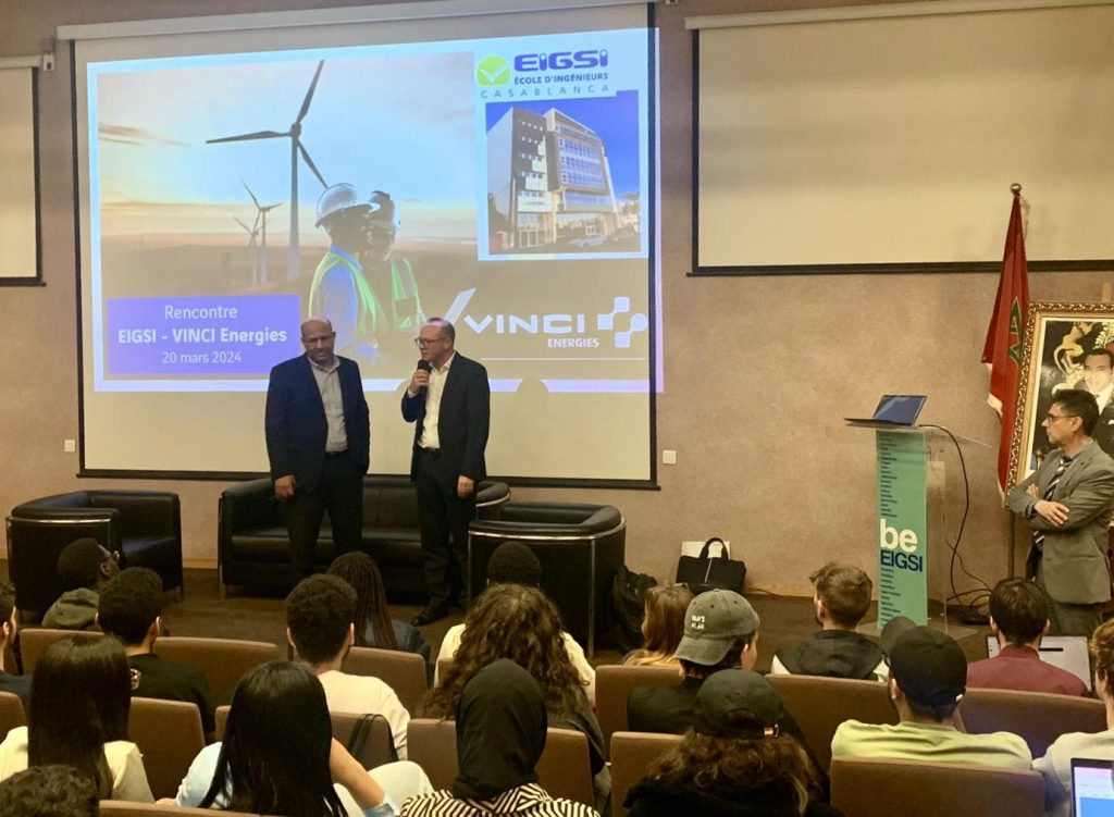 VINCI Energies EIGSI Casablanca, un partenariat concret! - Ecole ...